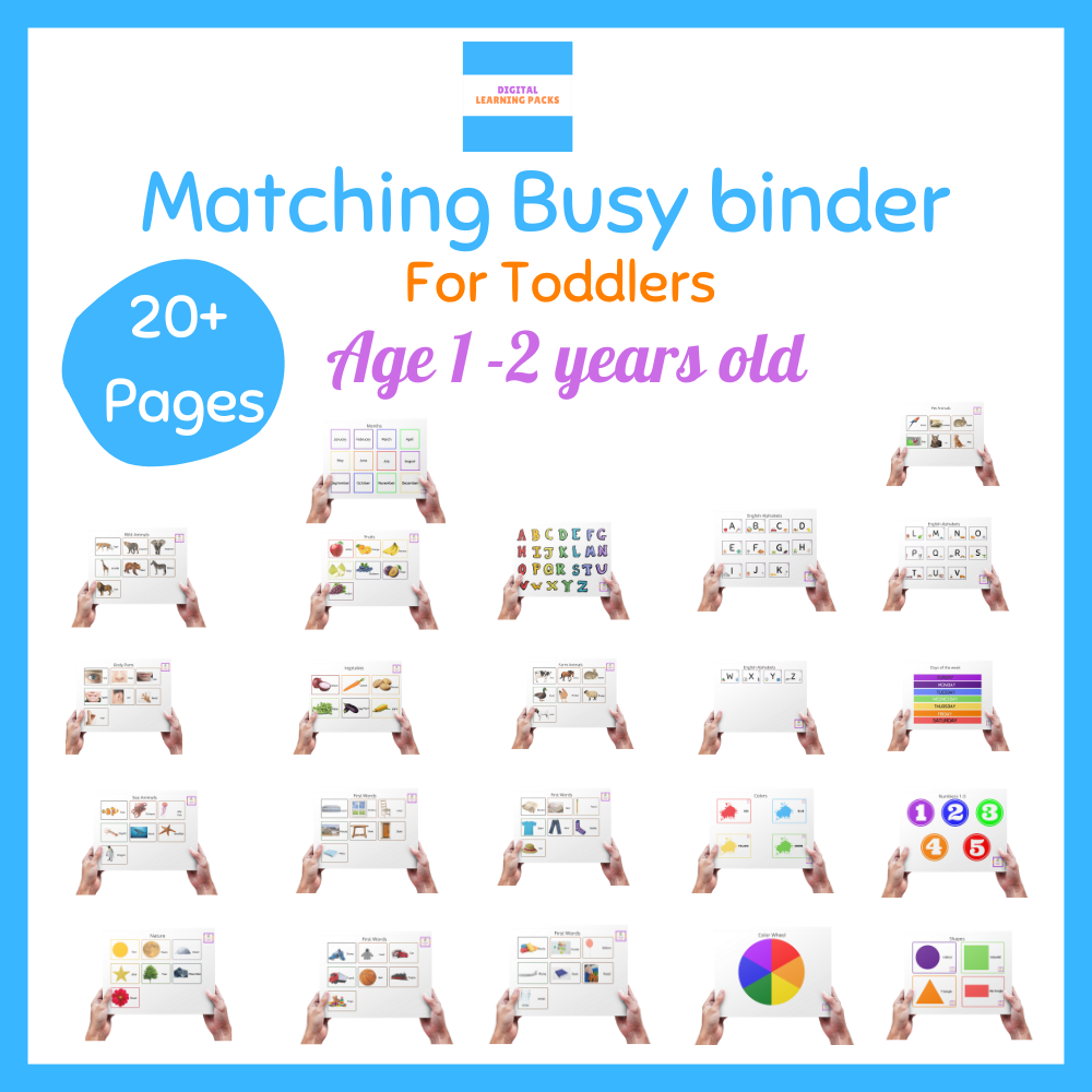 Autumn busy book — Digital Learning packs