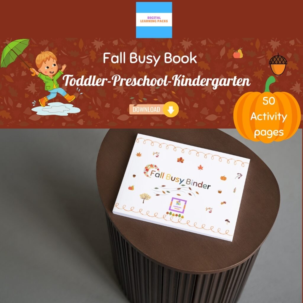 Apple Busy Book — Digital Learning packs