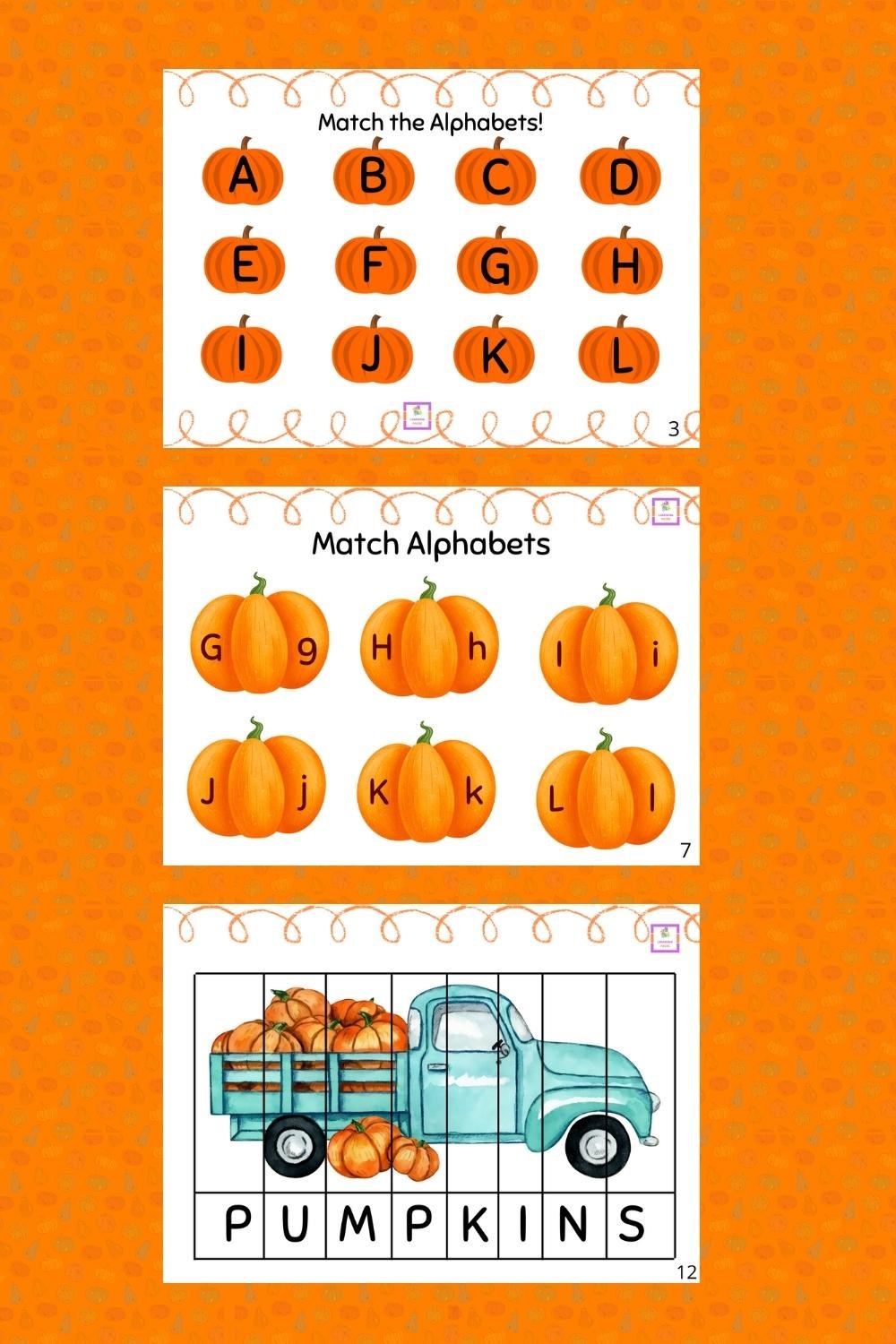 Pumpkin Activities for Kids-[ Free Printable] — Digital Learning packs