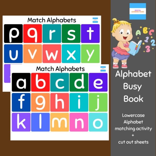 Alphabet Busy Book — Digital Learning packs