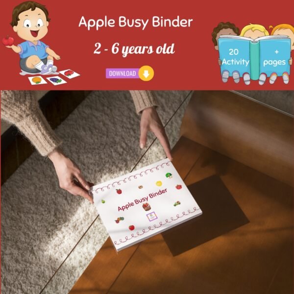 Apple Busy Book — Digital Learning packs