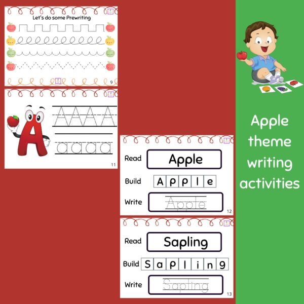 Apple Busy Book — Digital Learning packs